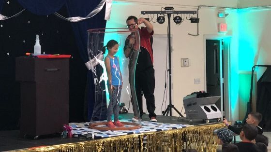 Interactive Magic and Bubble Show